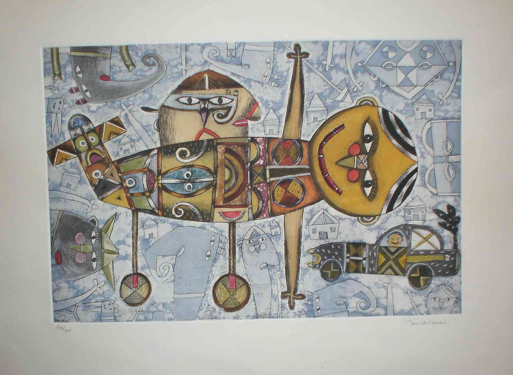 FERNANDO ANDRIACCI. Obra Gráfica a la venta. Sin Titulo conocida como ...