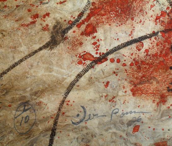 Ignacio Vera Ponce. Aguafuerte "Punta Cero I y II".