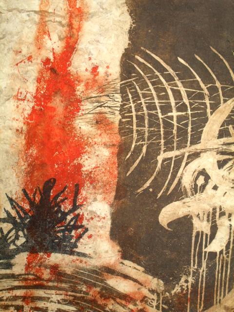 Ignacio Vera Ponce. Aguafuerte "Punta Cero I y II".